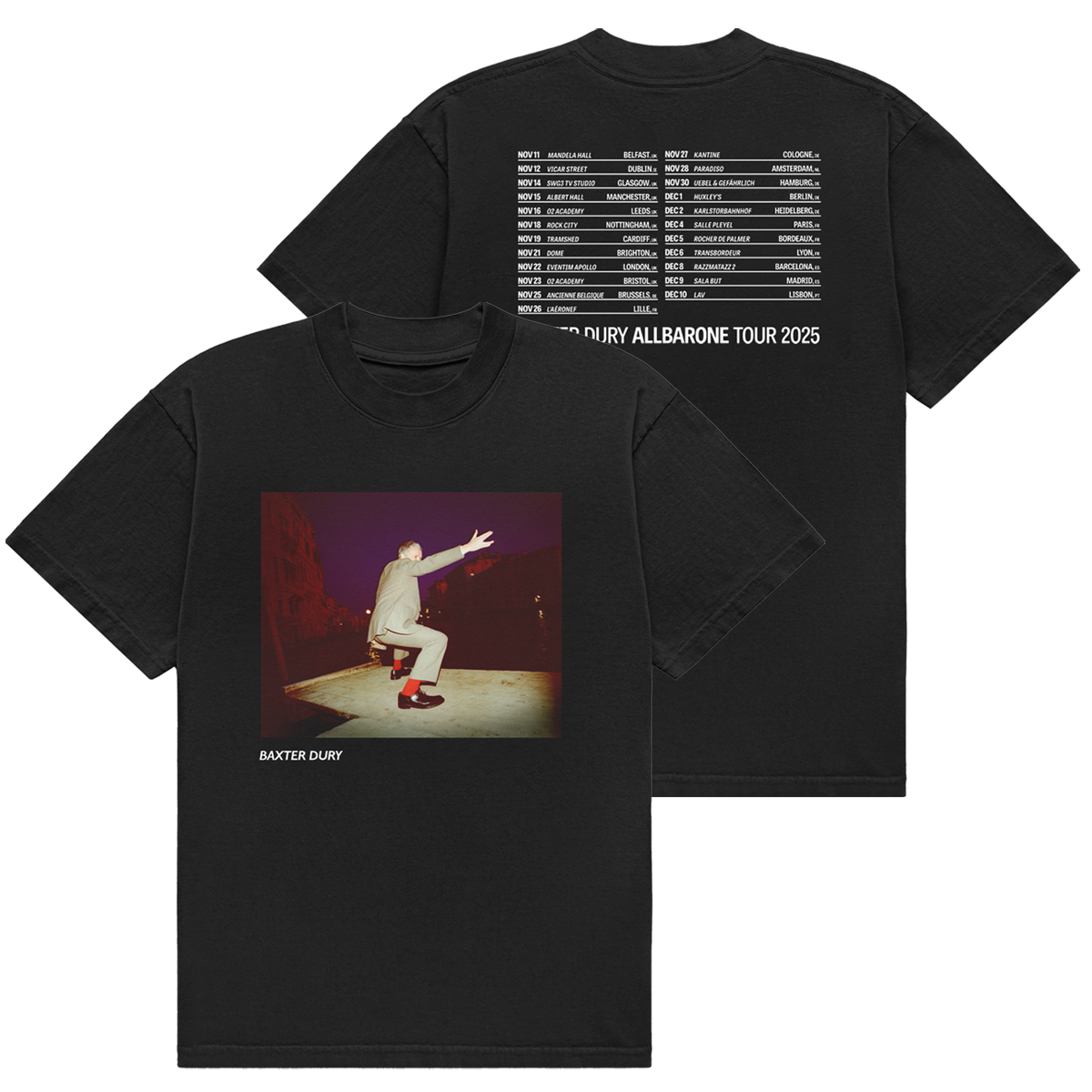 2025 Tour Tee – Baxter Dury